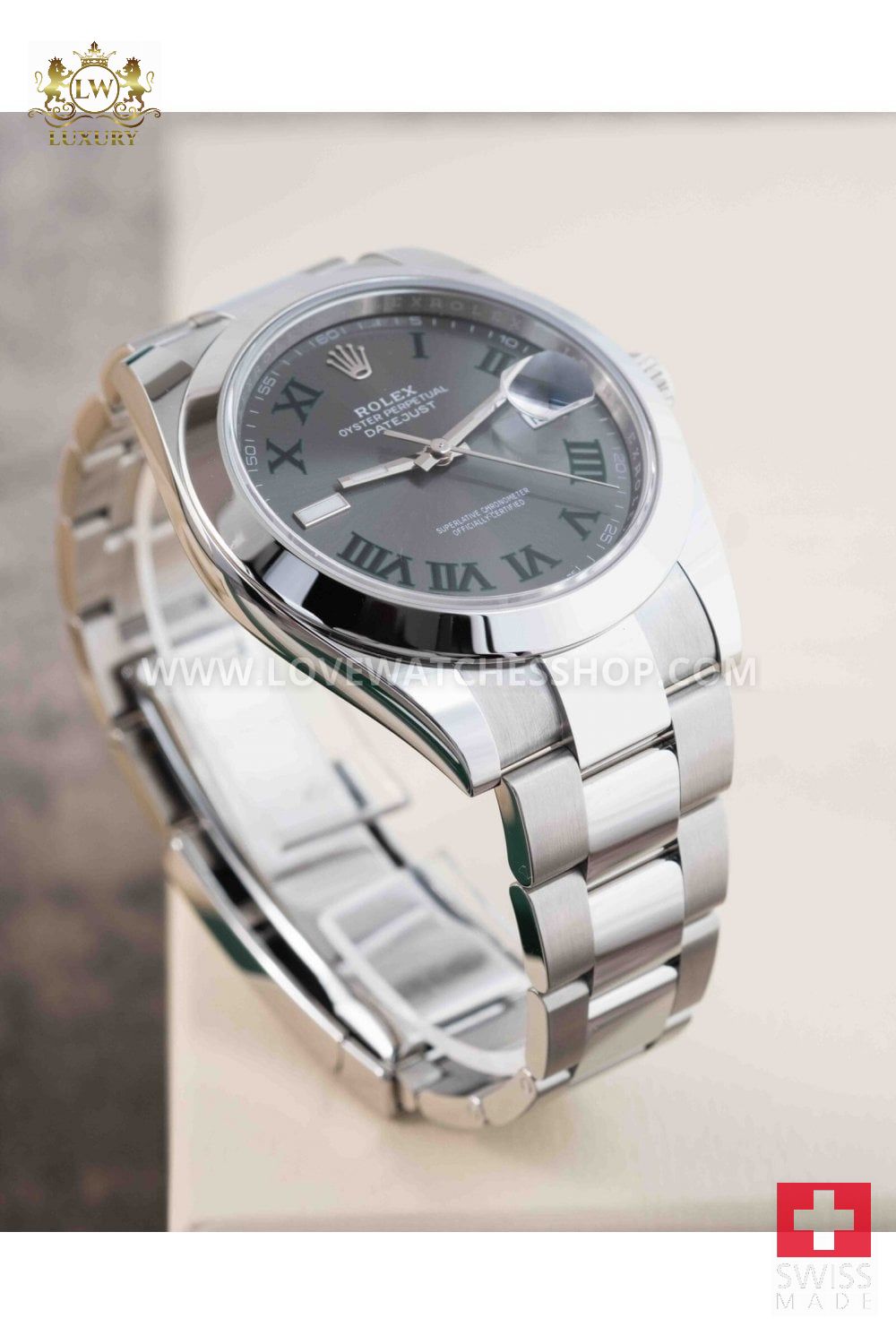 Rolex Datejust slate grey 41mm