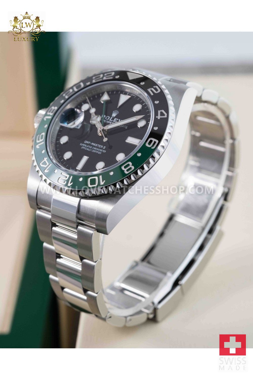 Rolex GMT-Master II 126720VTNR Lefty “Sprite” Black Dial Oyster