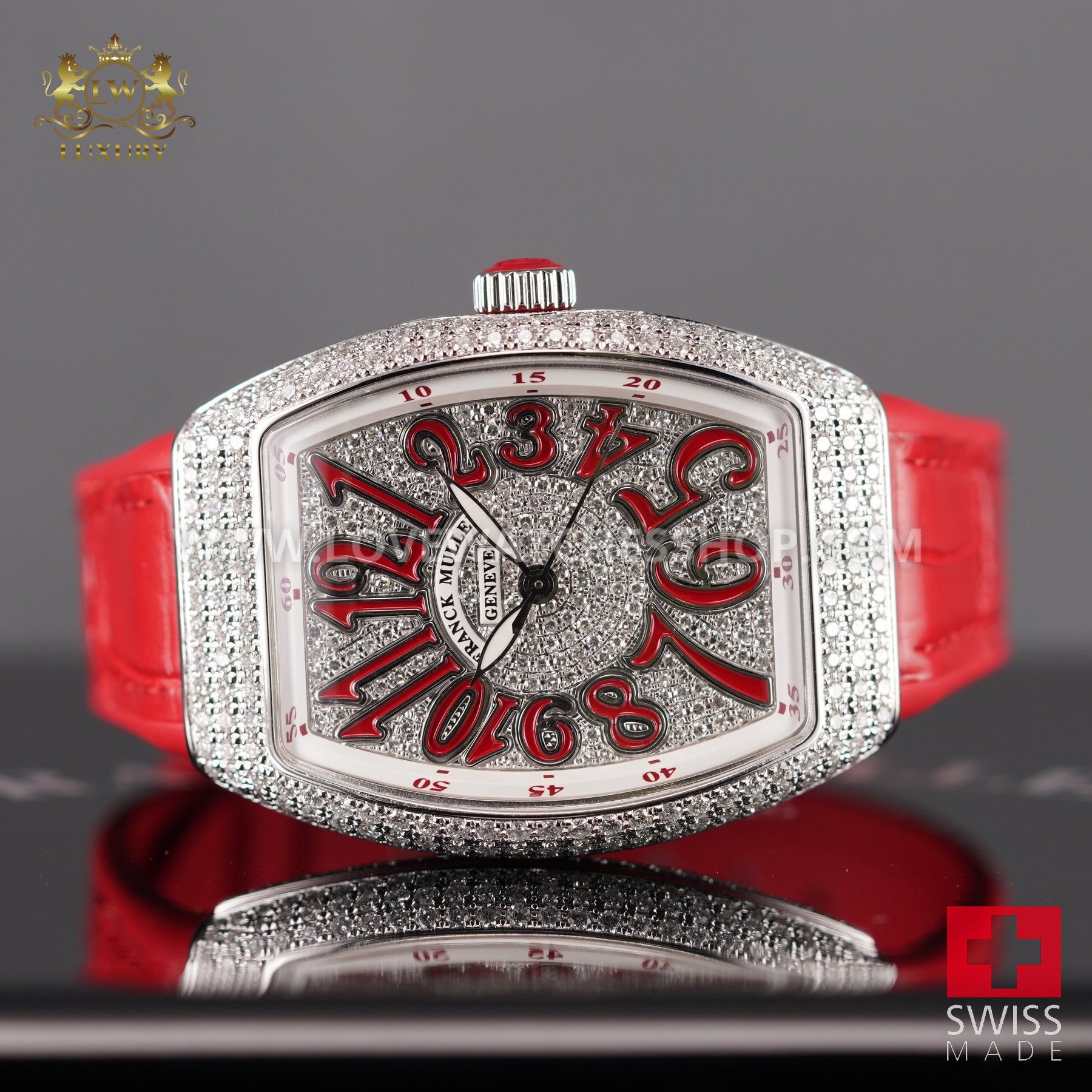 V32 RED DIAL