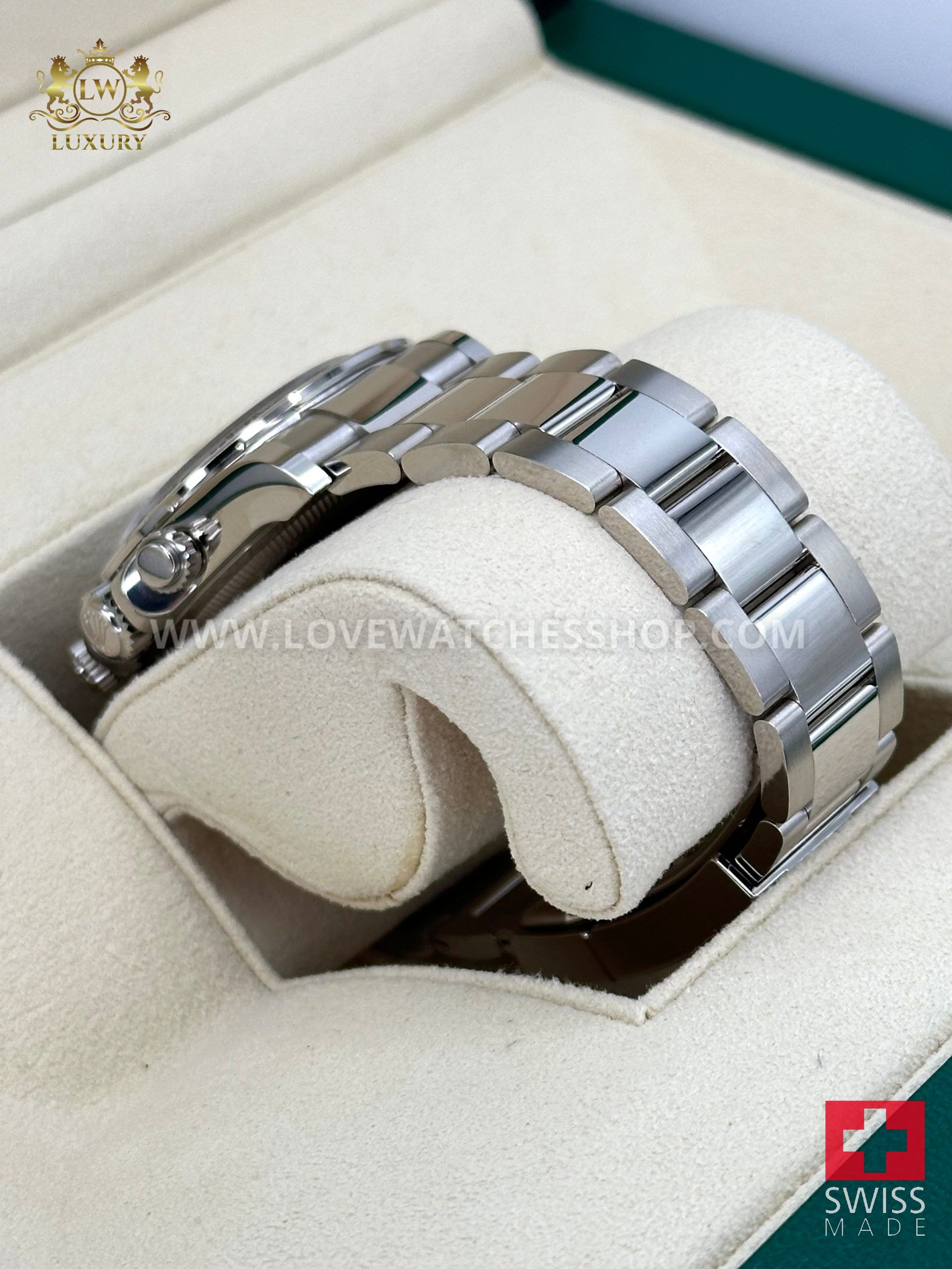 Rolex Daytona 40mm 126509 White Steel Silver Ghost Dial