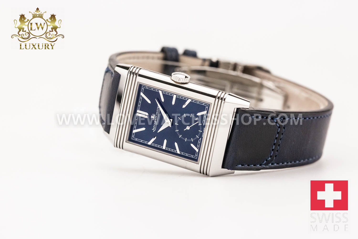 Jaeger LeCoultre Reverso Tribute Small Seconds Blue 3978480