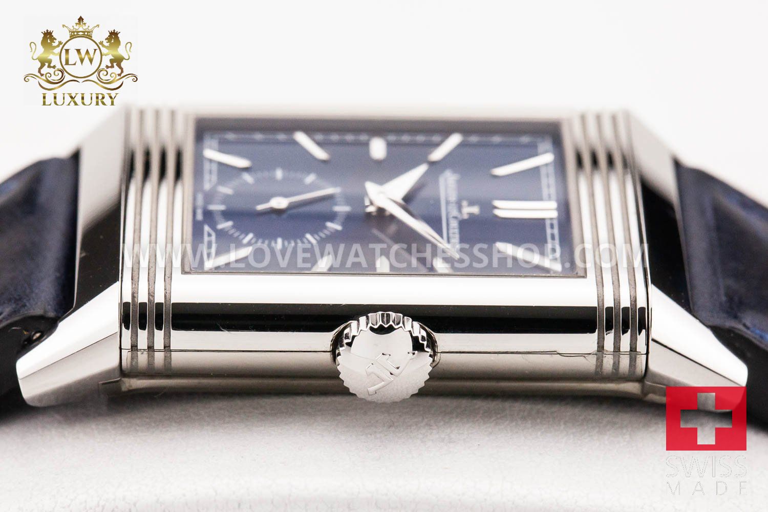 Jaeger LeCoultre Reverso Tribute Small Seconds Blue 3978480
