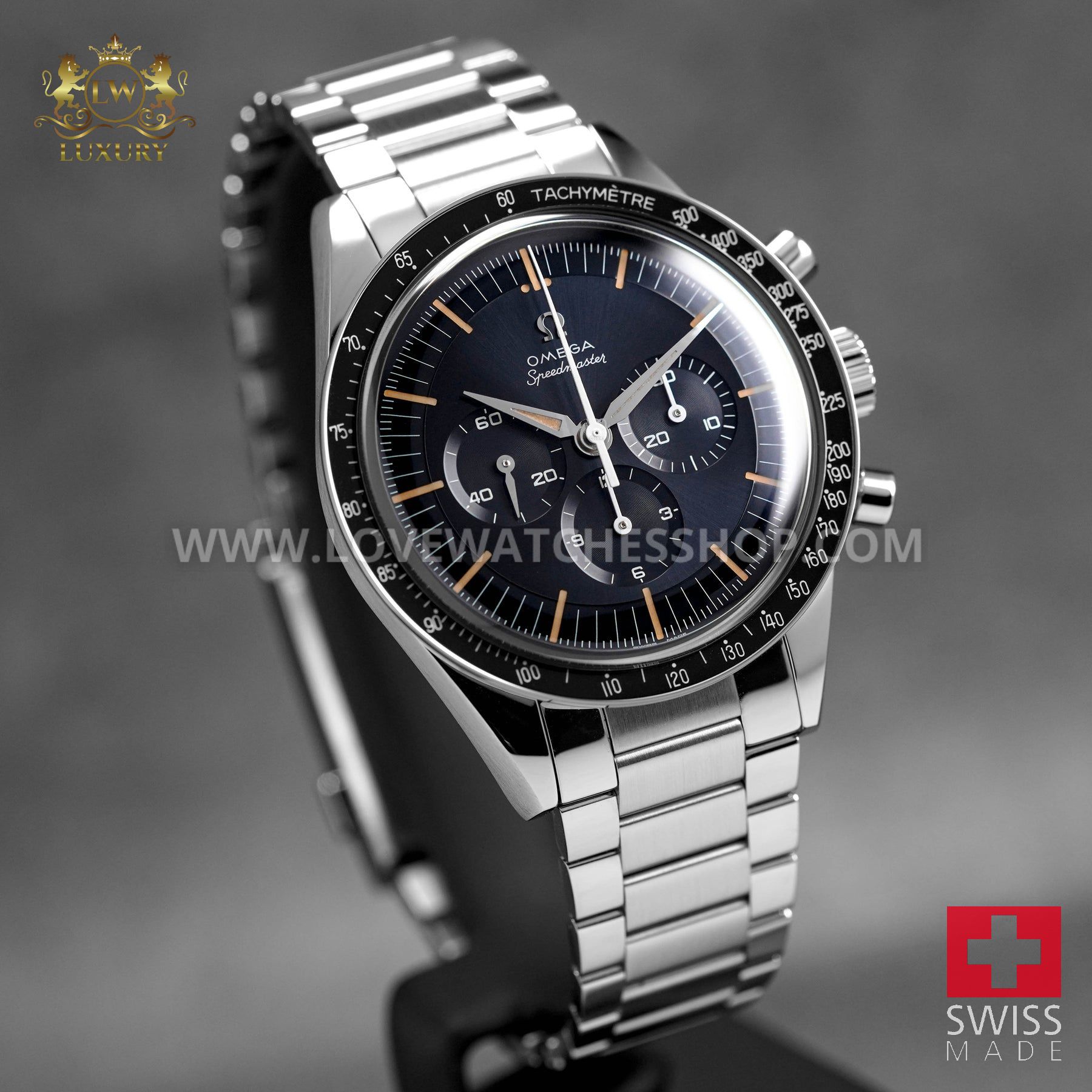 SPEEDMASTER ‘THE FIRST OMEGA IN SPACE’ ANNIVERSARY SERIES BLUE-GREY ...