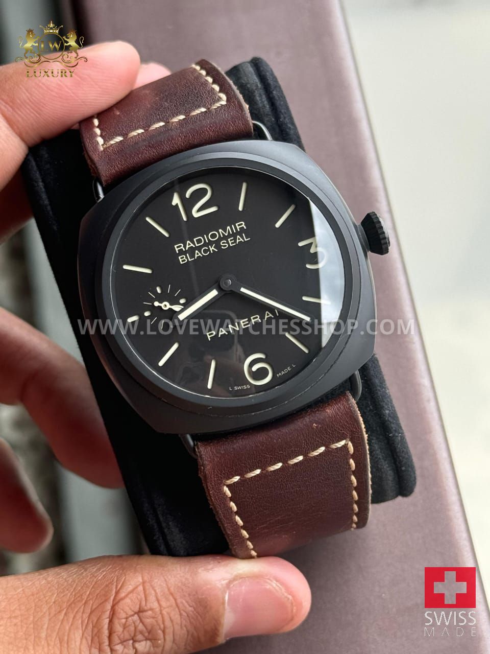 RADIOMIR 45MM BLACK SEAL CERAMIC PAM 292