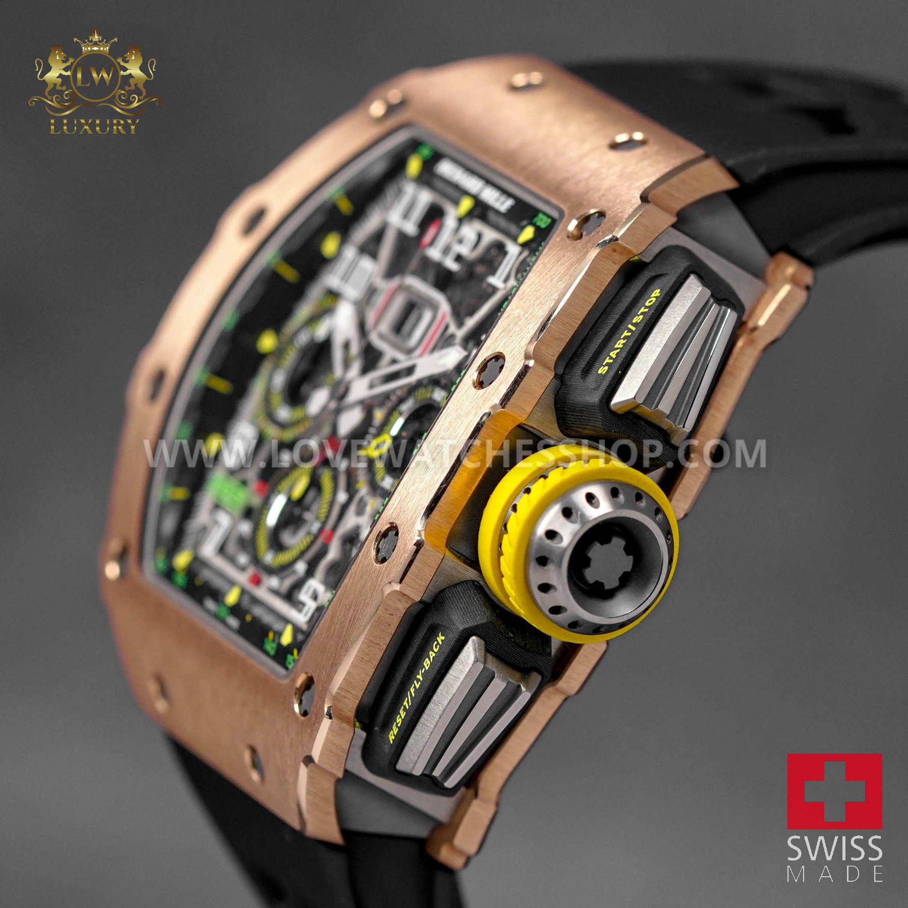RM 11-03 Stainless Steel TITANIUM FLYBACK CHRONOGRAPH
