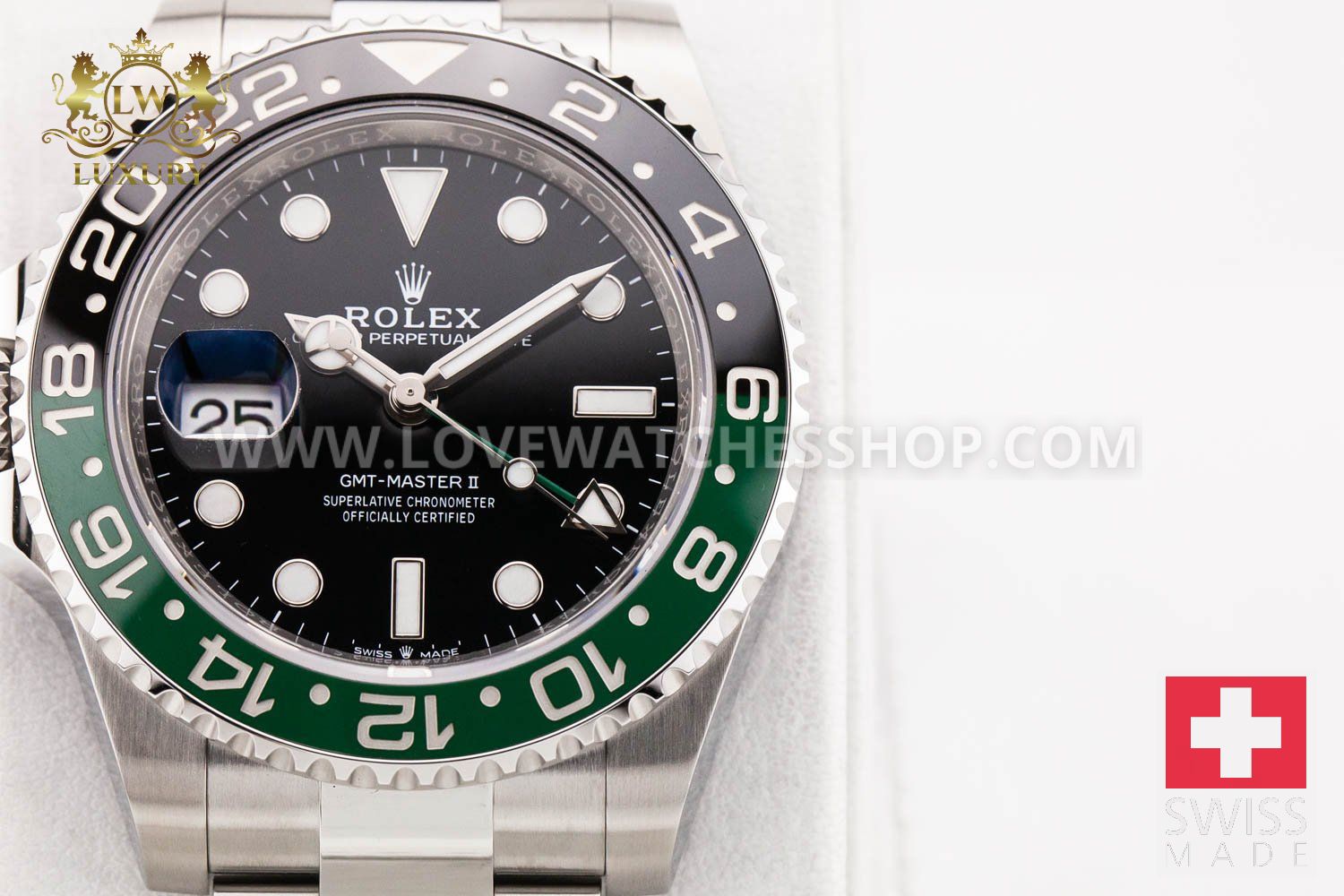 Rolex GMT Master II Sprite Lefty 40mm 126720VTNR