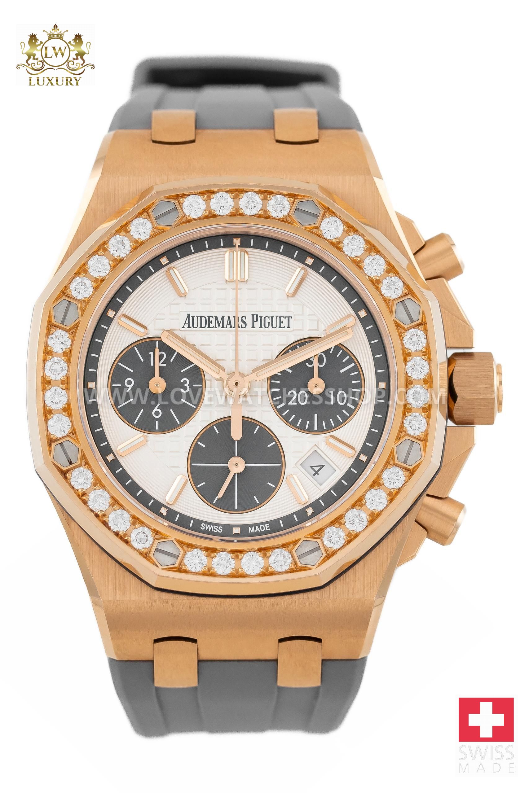 Audemars Piguet Royal Oak Offshore Lady Rose Steel 18k Ref. 26231or.zz ...