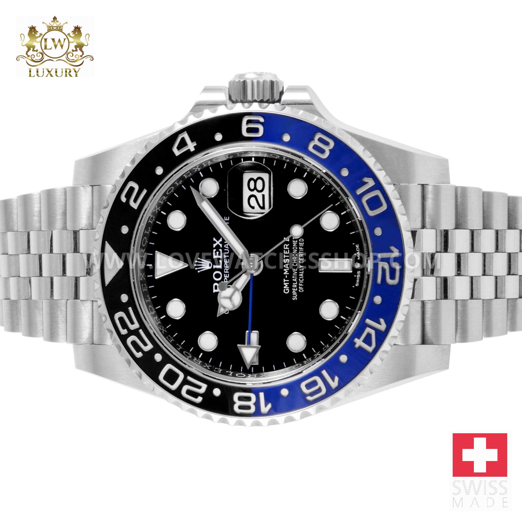 Rolex GMT-Master II 40mm “Batgirl” | Full Set | Unworn