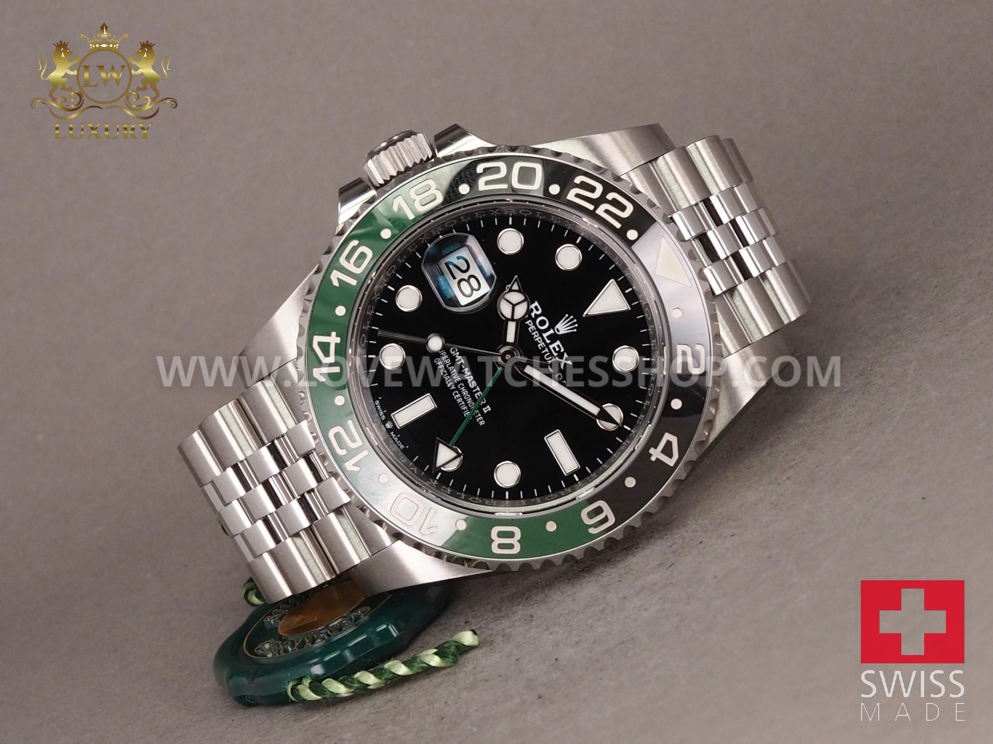 Rolex GMT-Master II 40mm “Sprite” Jubilee – 126720VTNR – Mint 2025
