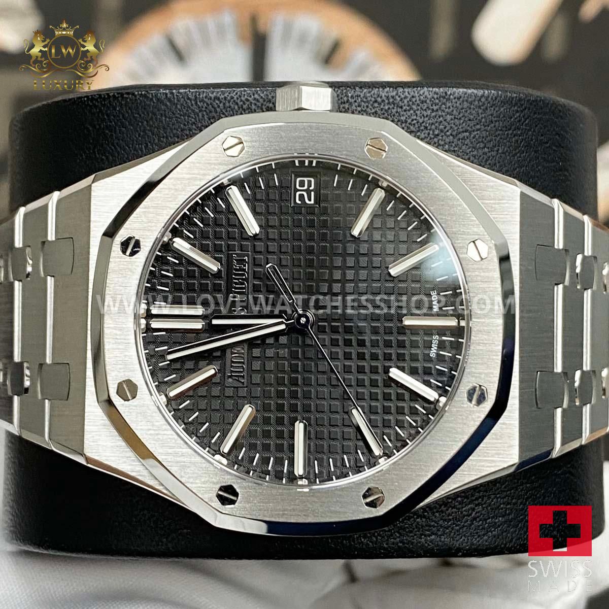 Audemars Piguet Royal Oak Self-Winding 41mm 15510ST.OO.1320ST.07 Black ...