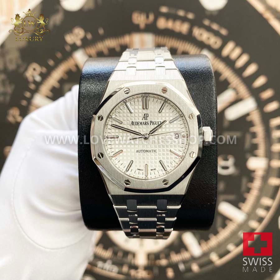 Audemars Piguet Royal Oak 37mm 15450ST White Dial Pre-Owned