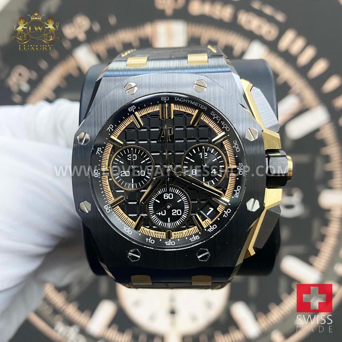 Audemars Piguet Royal Oak Offshore Chronograph 43mm 26420CE Black Dial ...