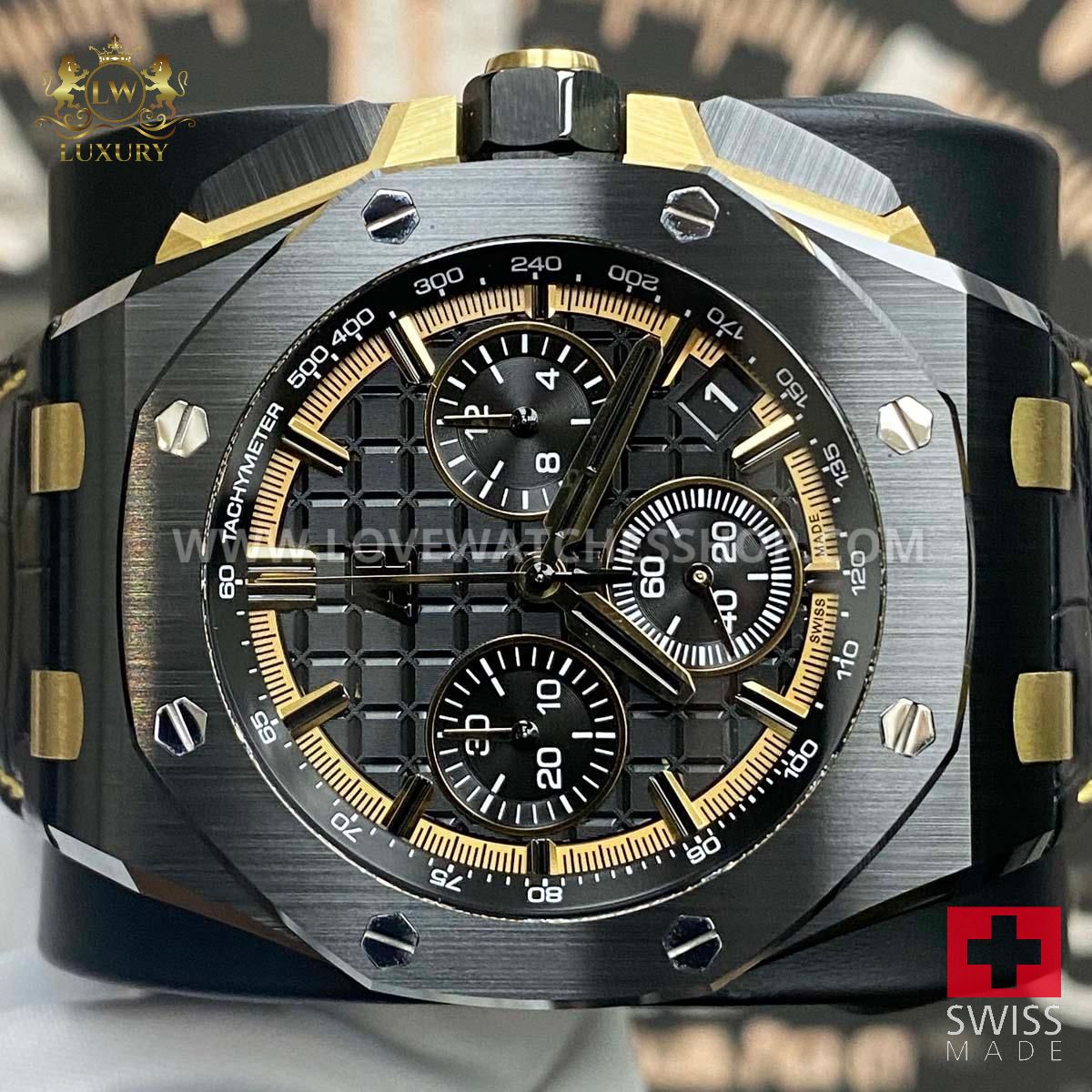 Audemars Piguet Royal Oak Offshore Chronograph 43mm 26420CE Black Dial ...