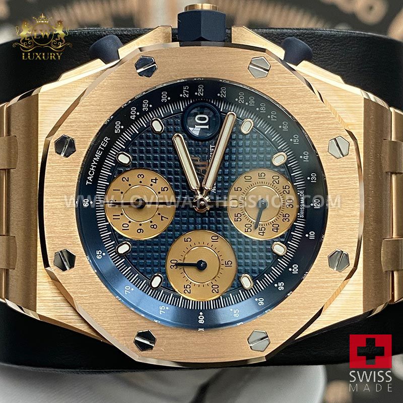 Audemars Piguet Royal Oak Offshore 42mm 26238OR.OO.2000OR.01 Blue Dial ...