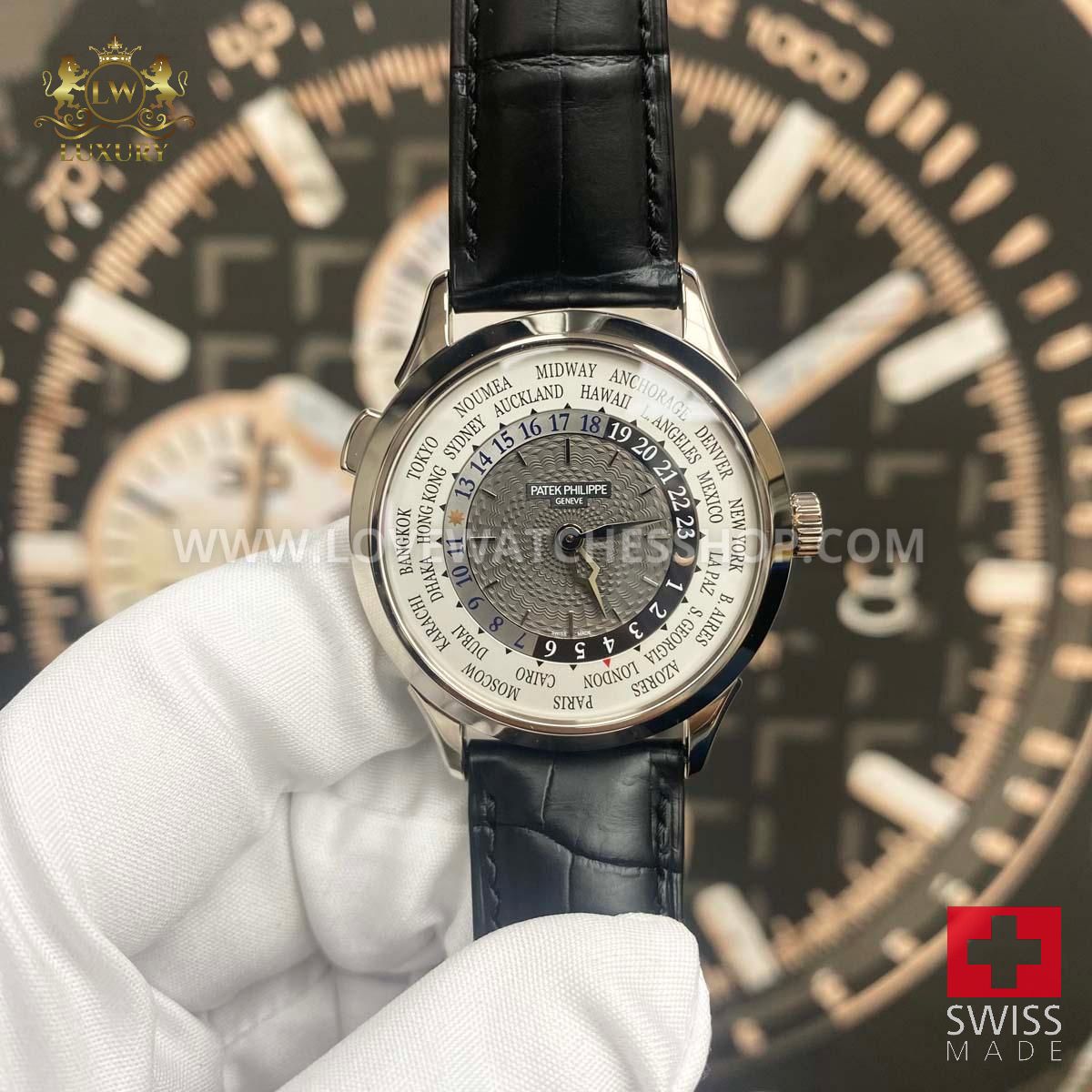 Patek Philippe World Time Complication 38mm 5230G Grey Dial