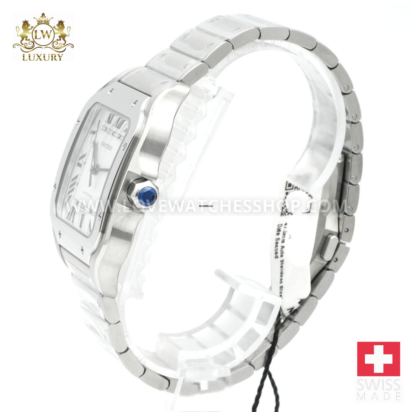 Cartier Santos De Cartier Ref. WSSA0018 – NEW 2025 – Full stickers ...