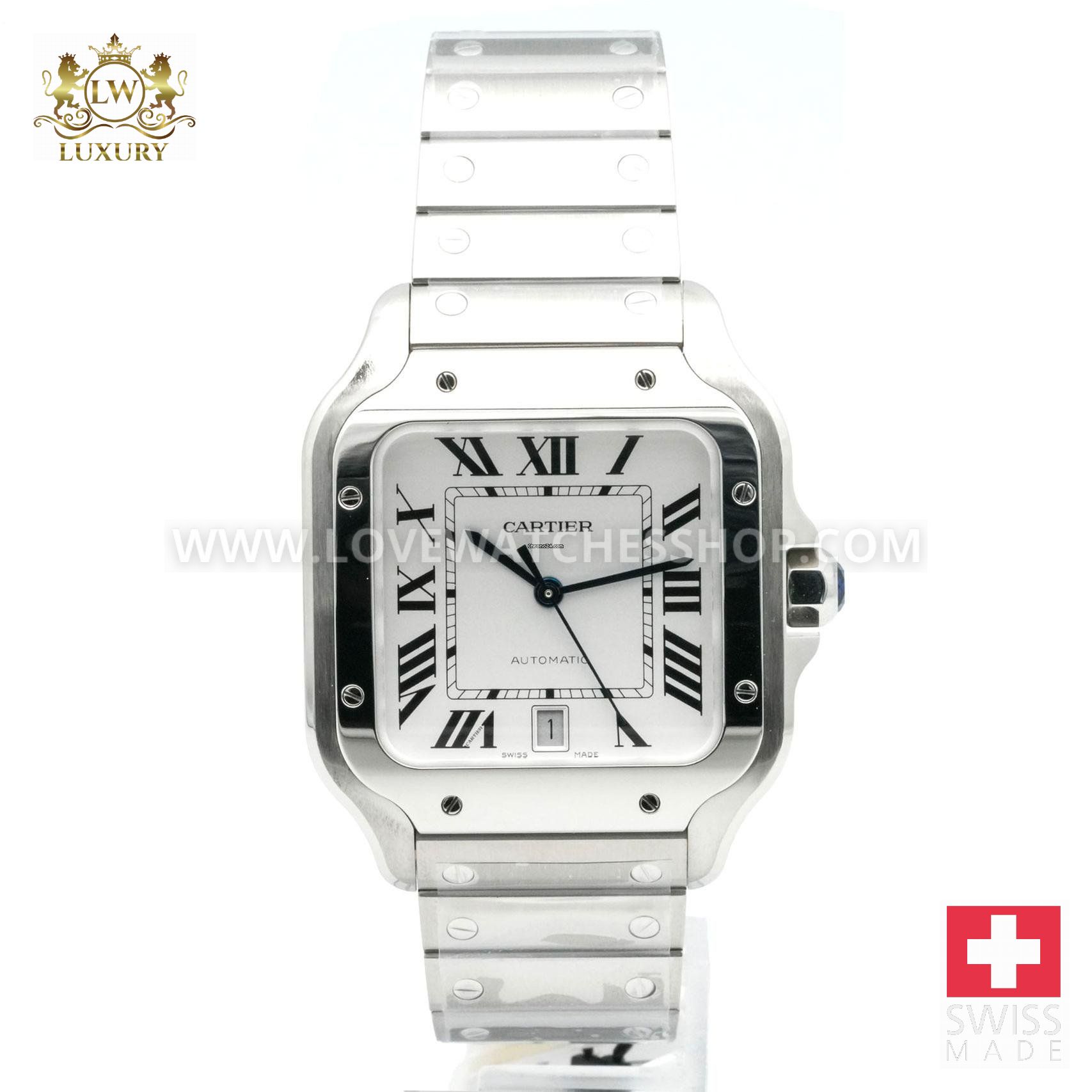 Cartier Santos De Cartier Ref. WSSA0018 – NEW 2025 – Full stickers ...