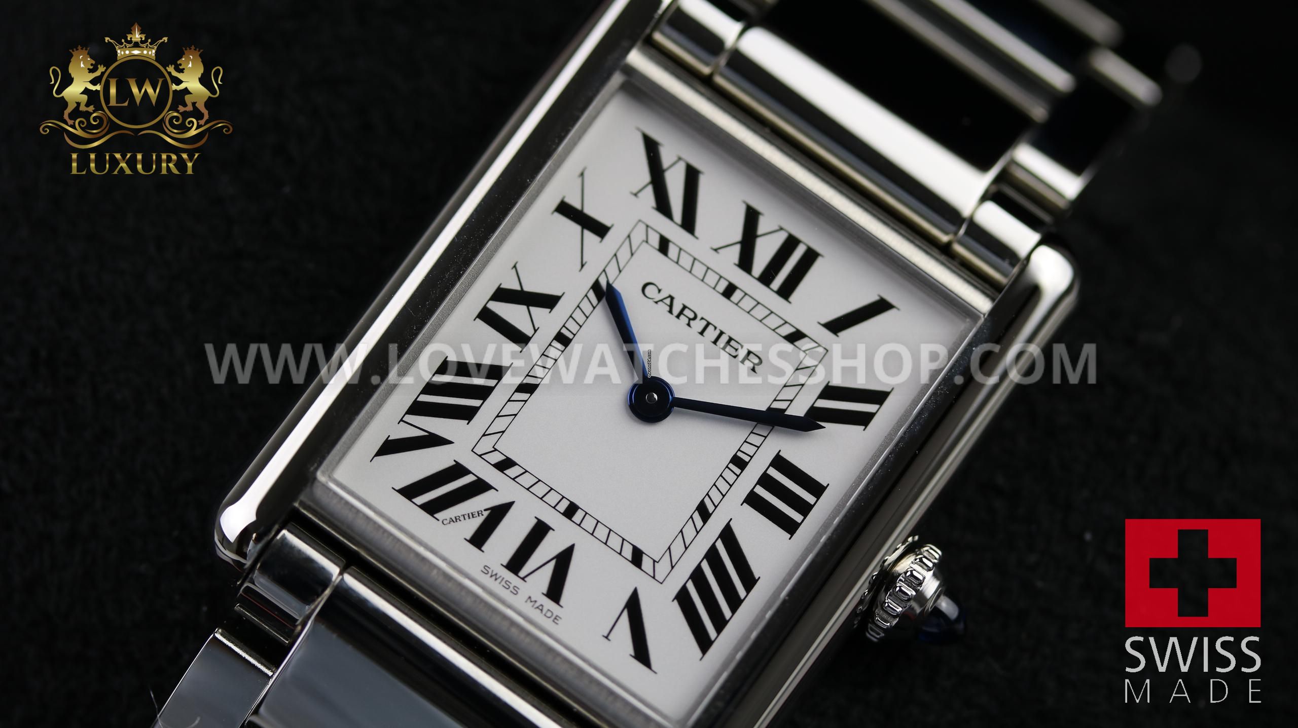 Cartier Tank Must Large – New – Fullset – 2025