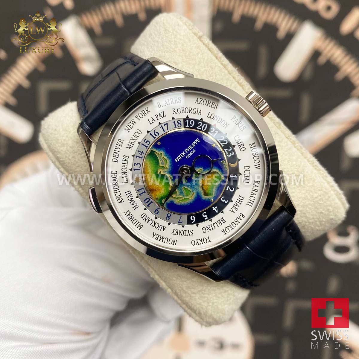 Patek Philippe World Time Complication 38mm 5231G Enamel Painted World ...