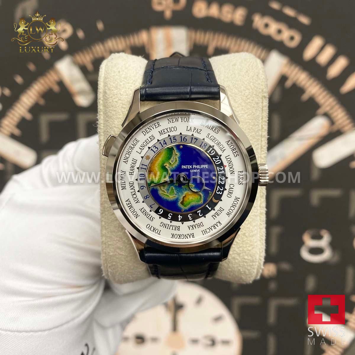 Patek Philippe World Time Complication 38mm 5231G Enamel Painted World ...