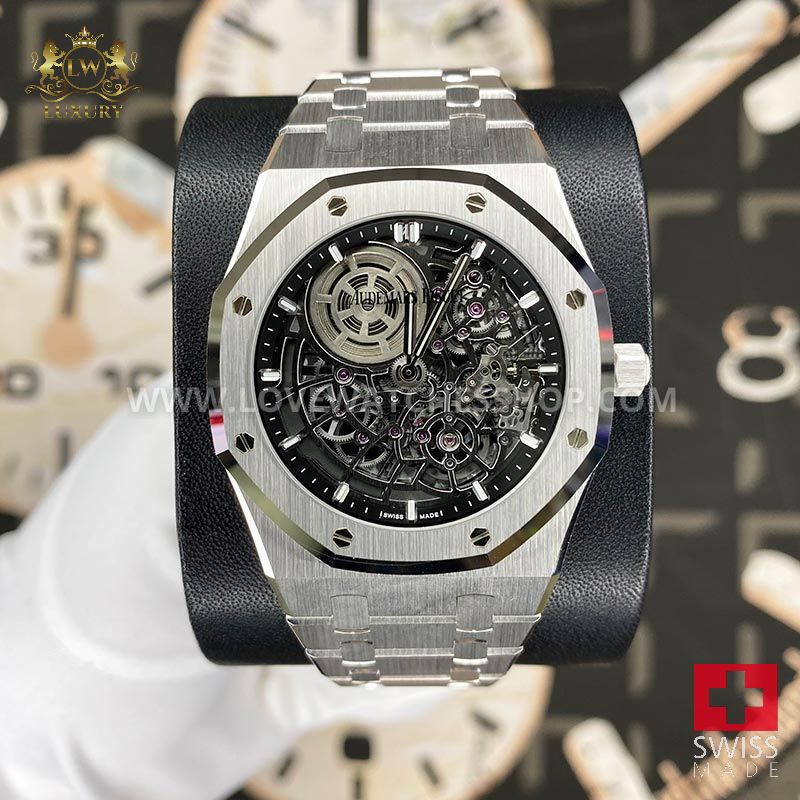 Audemars Piguet Royal Oak “Jumbo” Extra-Thin Openworked 39mm 16204BC ...